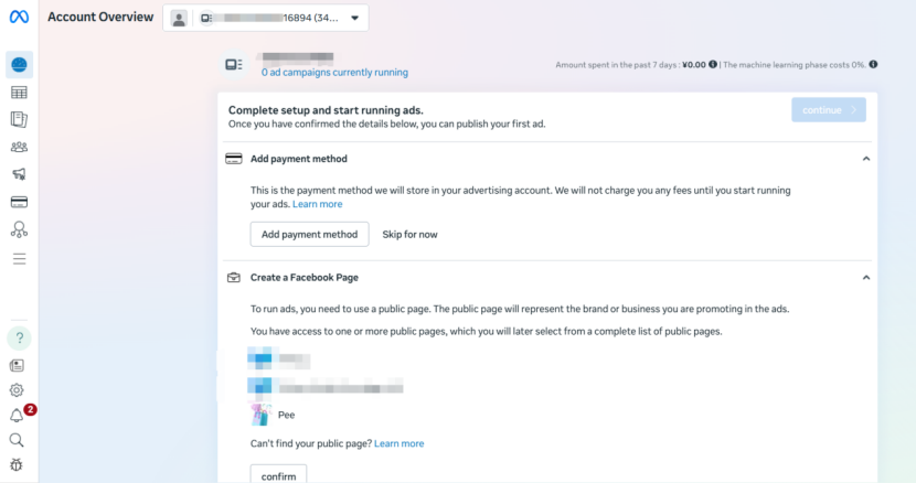 Facebook Personal Ad Account vs Business Ad Account: Application ...